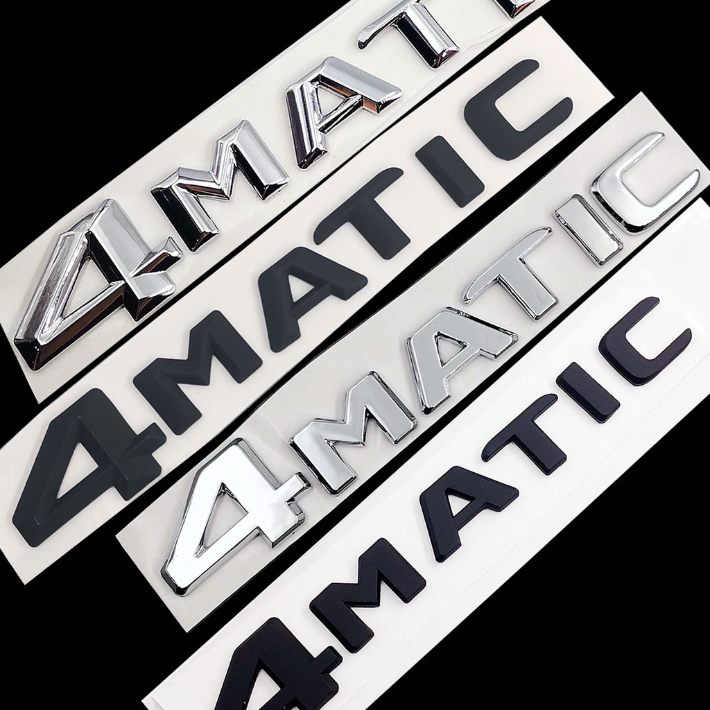 4MATIC Logo For Mercedes Benz A B C E G S ML SL CL GLA CLA Class AMG ...