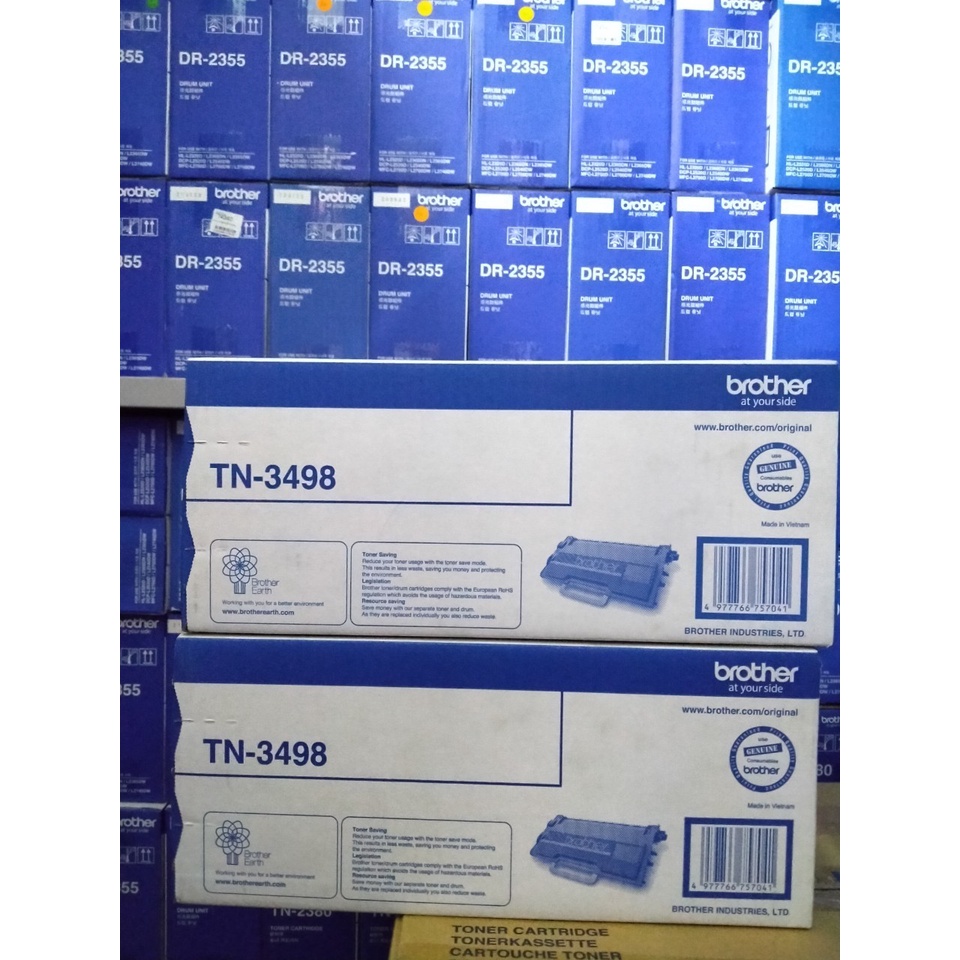 Brother TN-3498 Black ตลับหมึกโทนเนอร์ สีดำ ของแท้ | Shopee Thailand