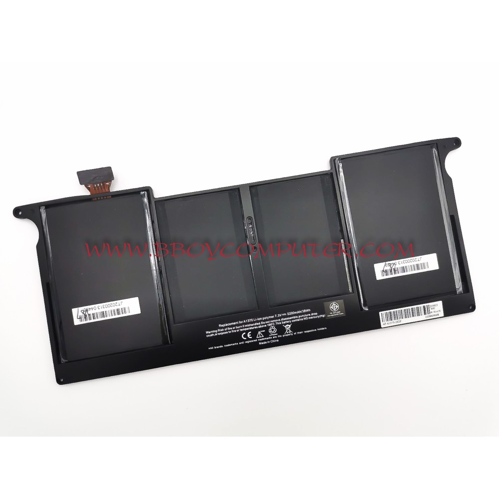 Battery แบตเตอรี่ A1375 FOR AIR 11 LATE 2010 สำหรับรุ่น A1370 | Shopee ...