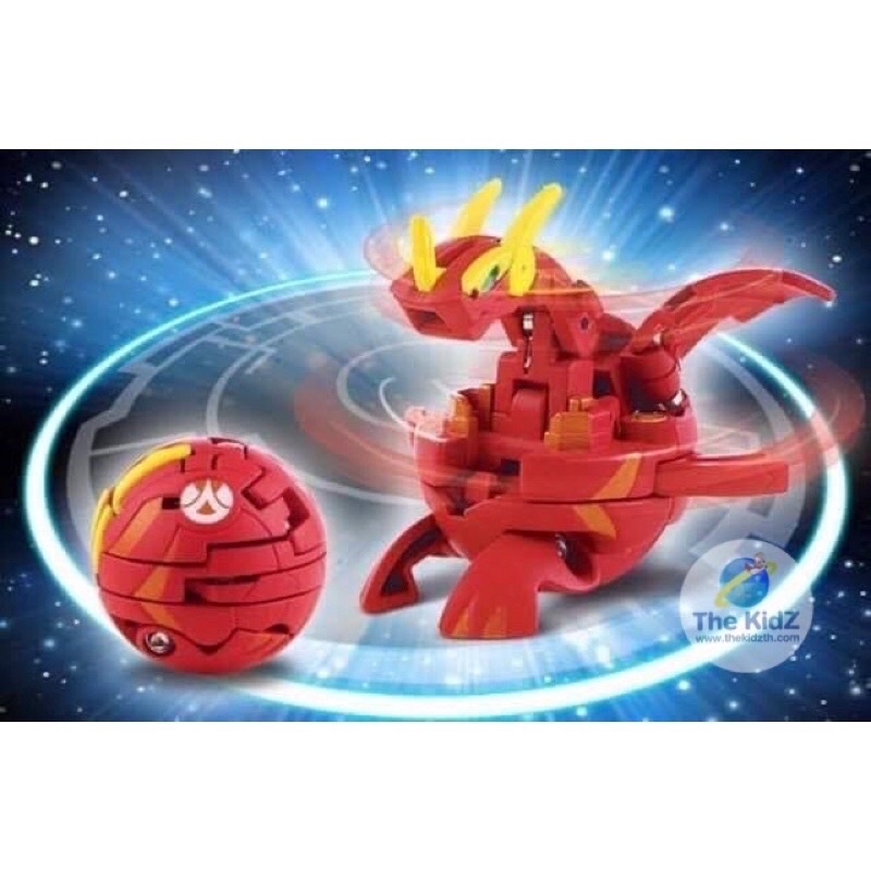 Bakugan Neo Dragonoid Vortex - Special Attack Red Pyrus Rare(spinning ...