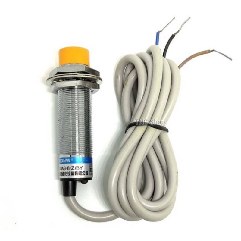 LJ18A3-8-Z/BY sensor เซ็นเซอร์ proximity 18มิล ชนิด PNP-NO 3สาย 6-36VDC | Shopee Thailand