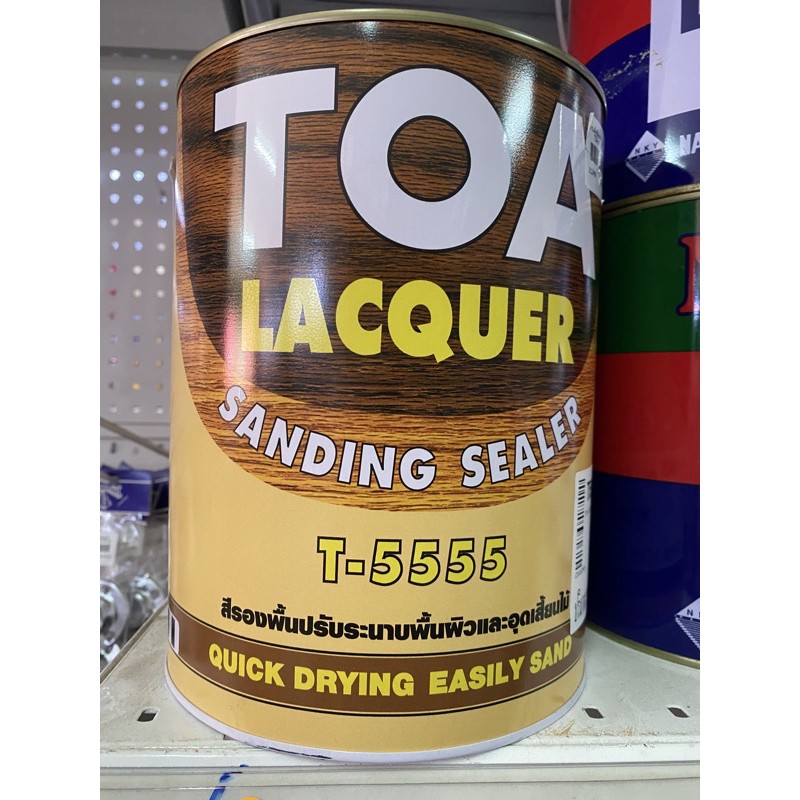 TOA แลคเกอร์ แซนดิ้งซิลเลอร์ T5555 ขนาด แกลลอน | Shopee Thailand