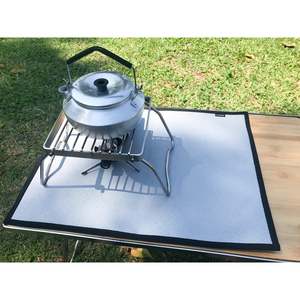แผ่นกันความร้อน แผ่นรองของร้อน กันไฟ cls outdoor | Shopee Thailand