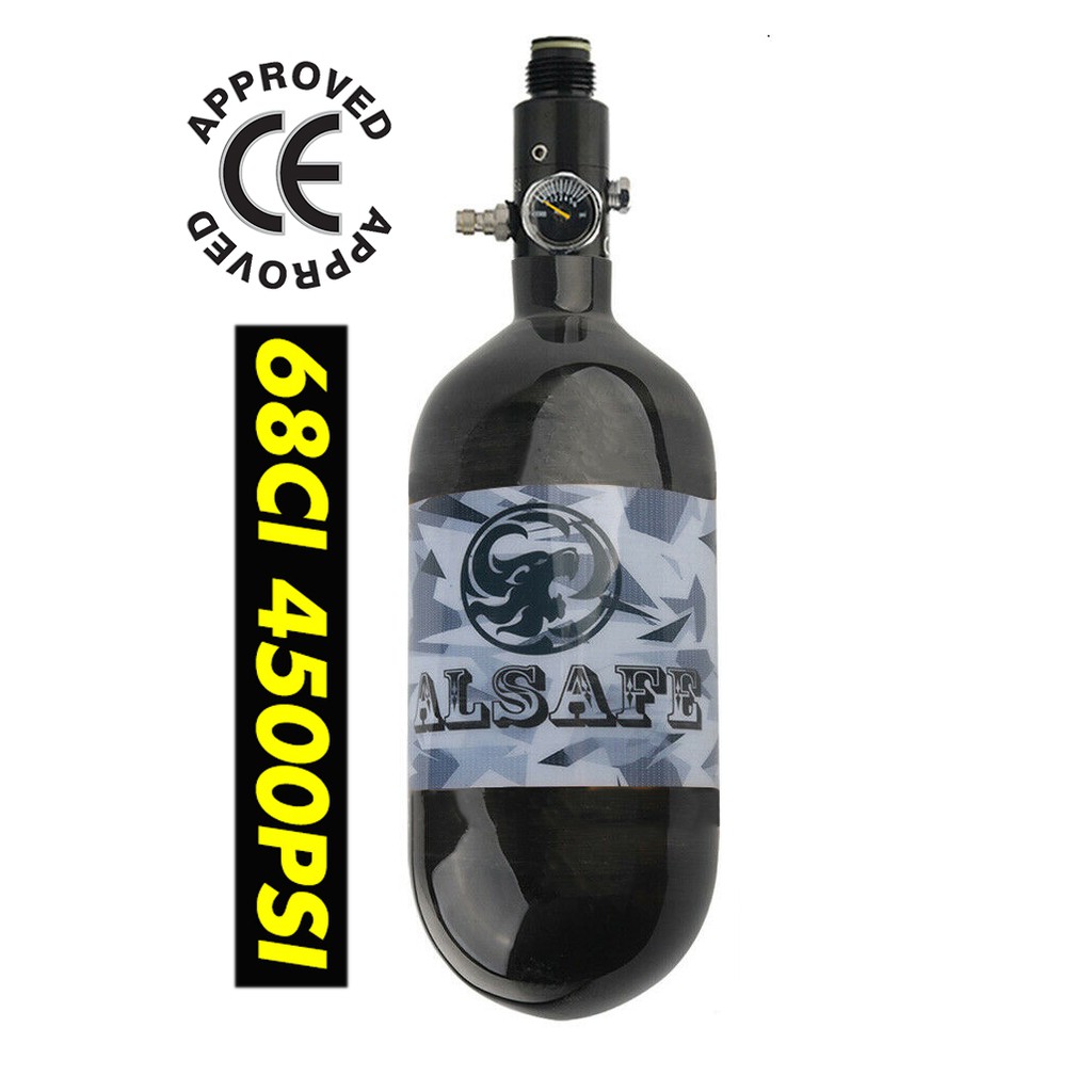 Ultraforce HPA PCP Scuba Composite Carbon Fiber Air Tank With 800PSI ...