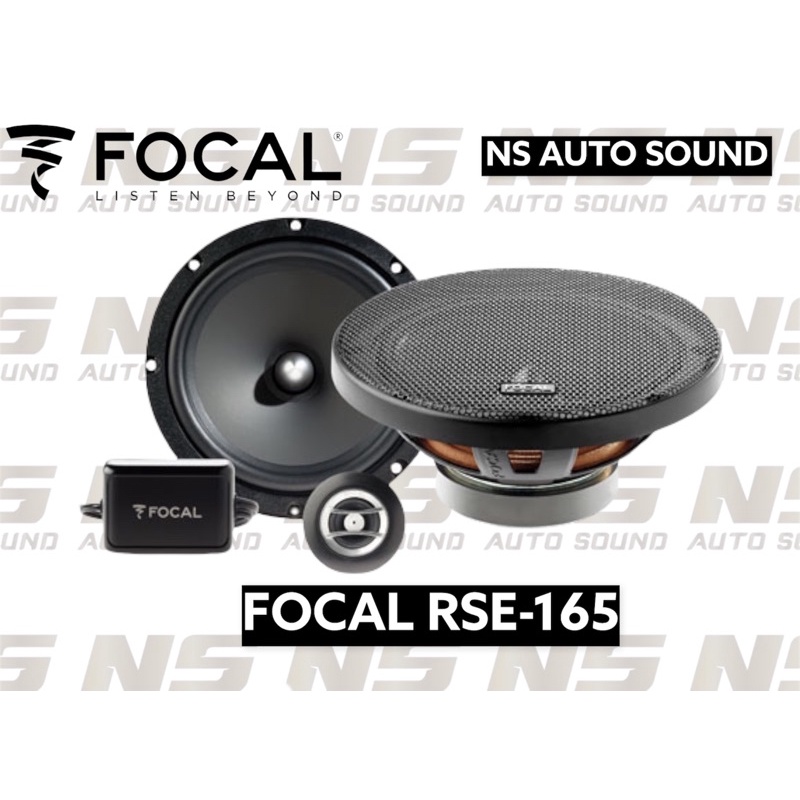 Focal ลำโพงติดรถยนต์ แยกชิ้น รุ่น RSE-165 / แพ็ค 1 คู่ | Shopee Thailand
