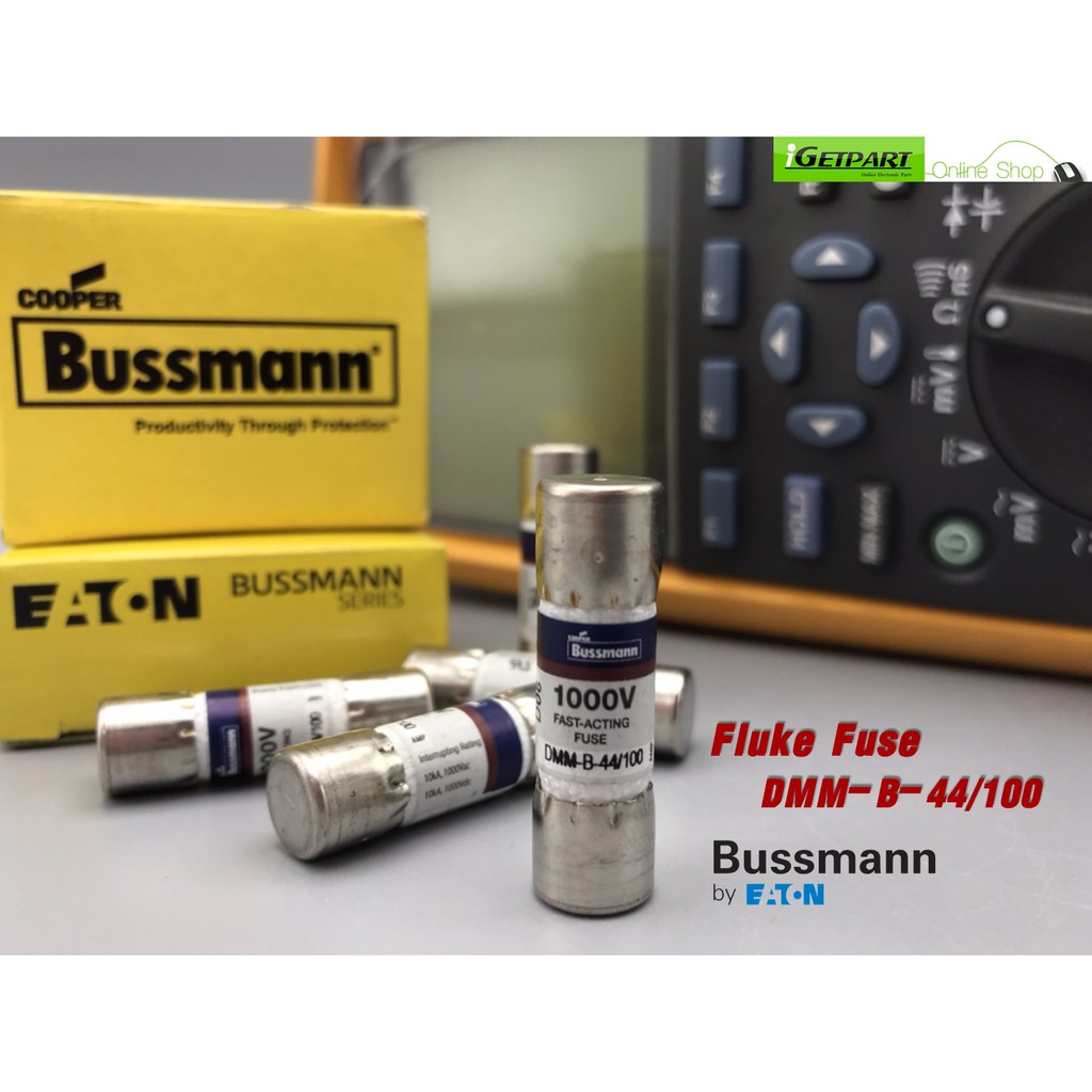Fluke Fuse Bussmann DMM-B-44/100 มัลติมิเตอร์ฟิวส์ (ฟิวส์ฟลุ๊ค ...