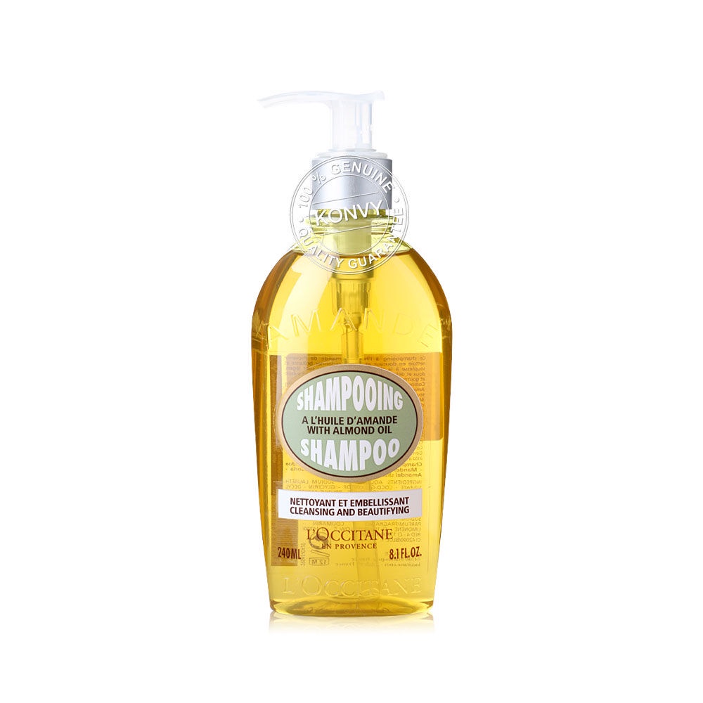LOccitane Amande Shampoo Cleansing and Beautifying 240ml ล็อกซิทาน ...