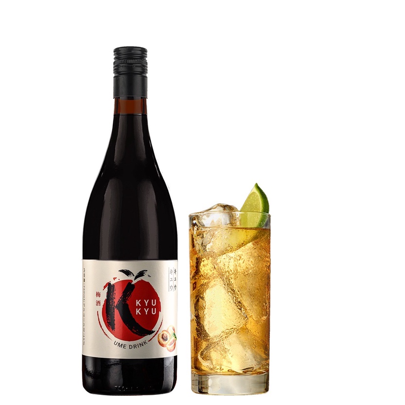 น้ำบ๊วยพร้อมดื่มรสหวานอมเปรี้ยว ดื่มแล้วสดชื่น KYU KYU UME DRINK 750 ML | Shopee Thailand