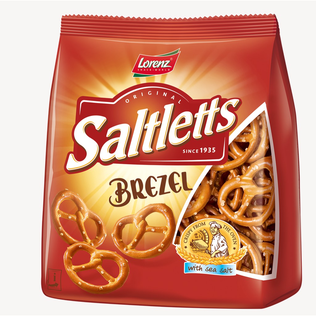 Lorenz Saltletts Brezel ขนาด 150 กรัม | Shopee Thailand