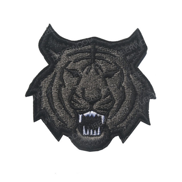 Animal head patch tactical patch badge armband feather shark rabbit ...