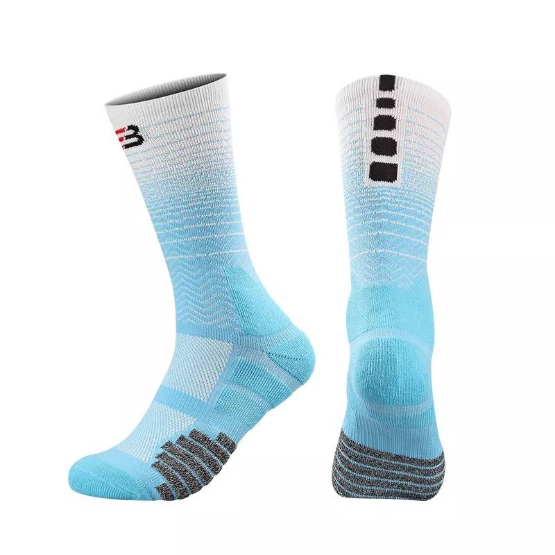 Mid-Calf Compression Running Socks ถุงเท้าวิ่งยาวครึ่งแข้งรัดกล้ามเนื้อ ...