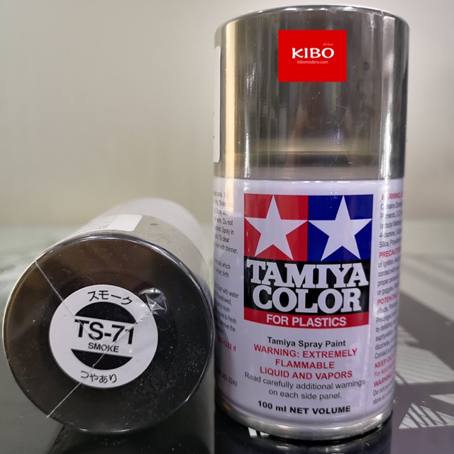 สีสเปรย์ทามิย่า Tamiya TS-71 SMOKE สีเคลียร์ดำ | Shopee Thailand