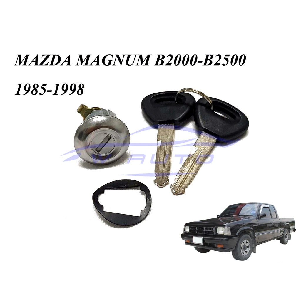 (1ชุด) กุญแจฝาถังน้ำมัน มาสด้า แม็กนั่ม Mazda Magnum B2000-B2500 1992 ...