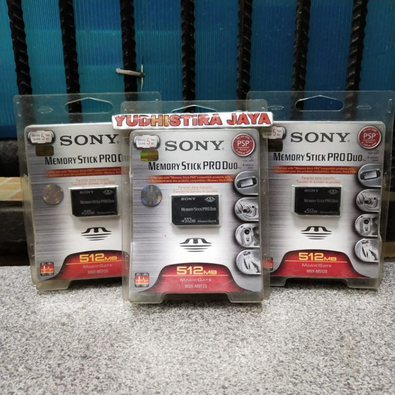 Sony Memory Stick Pro Duo 512MB | Shopee Thailand