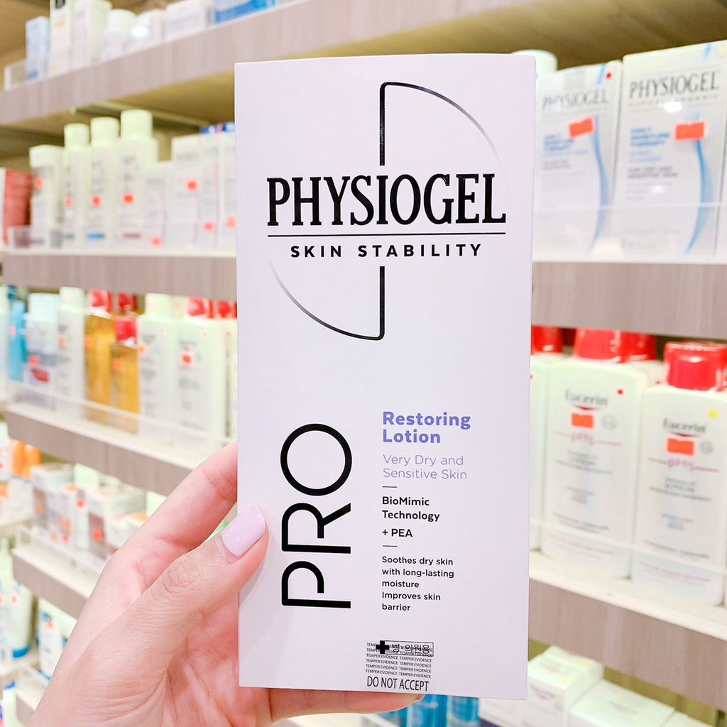 PHYSIOGEL SKIN STABILITY PRO Restoring Lotion💖 บำรุงผิวหน้าและผิวกาย ...