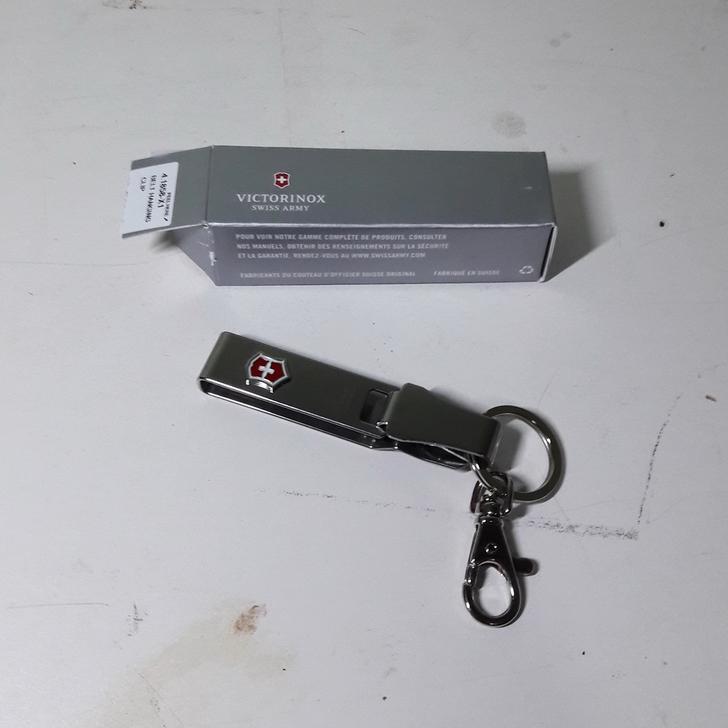 Victorinox 4.1858 X1 BELT HANGING CLIP SWISS MADE Key Chain Key Ring ...
