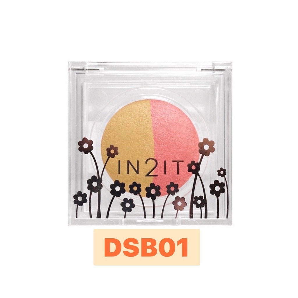 IN2IT Duo Sheer Shimmer Blush อินทูอิท ดูโอ เชียร์ ซิมเมอร์ บลัช (DSB ...