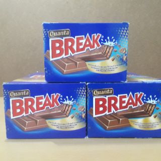 (แพ็ค24ห่อ)ช็อกโกแลต Quanta BREAK 3F | Shopee Thailand