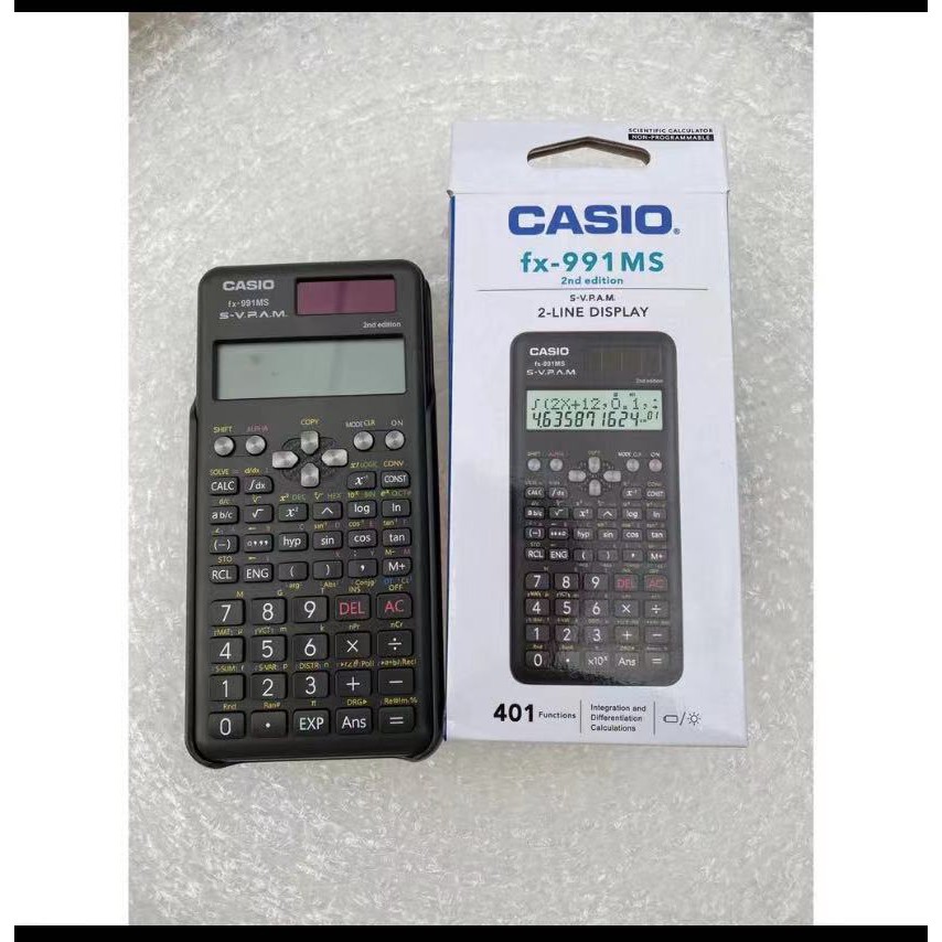 Casio เครื่องคิดเลขวิทยาศาสตร์ รุ่น FX-991MS | Shopee Thailand