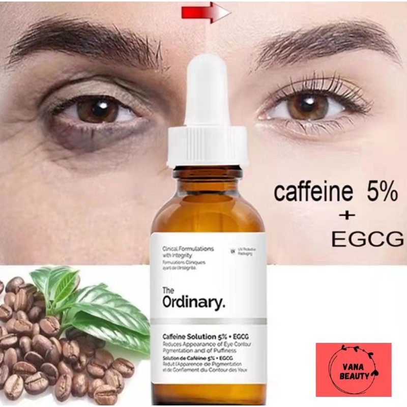 The ORDI CAFFEINE SOLUTION 5%+EGCG อายครีม 30 มล. | Shopee Thailand