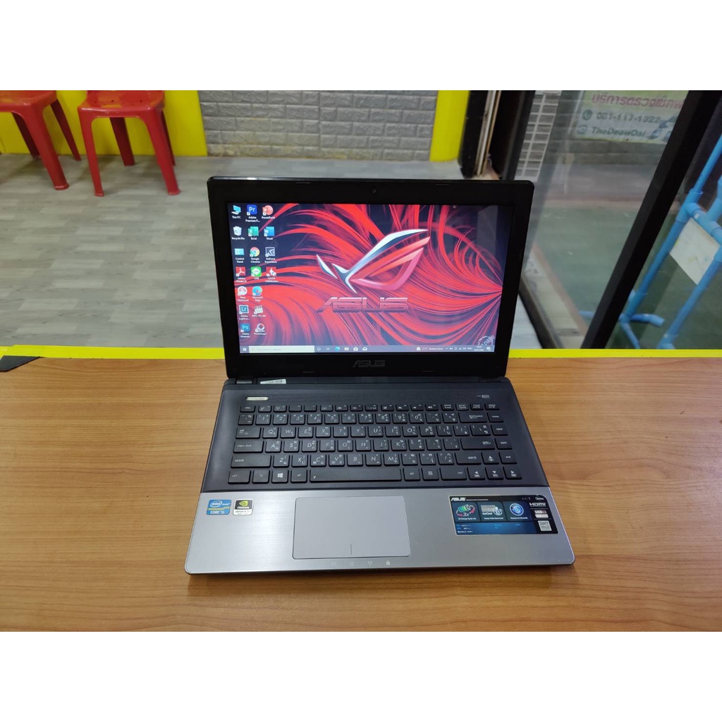 โu๊ตบุ๊ค Asus K45V คอร์ i5 แรม 6 กิ๊ก พร้อมใช้งาน | Shopee Thailand