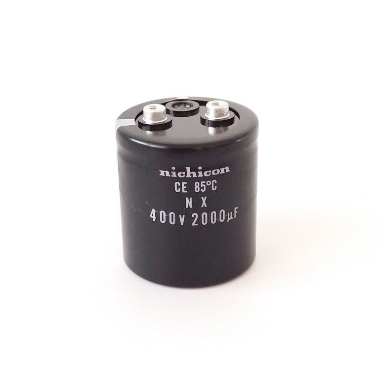 Capacitor 2000uF 400V Nichicon คาปาซิเตอร์ 65x75mm. | Shopee Thailand
