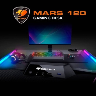 GAMING DESK (โต๊ะเกมมิ่ง) COUGAR MARS 120 RGB (CGR-MARS-120) รับประกัน ...