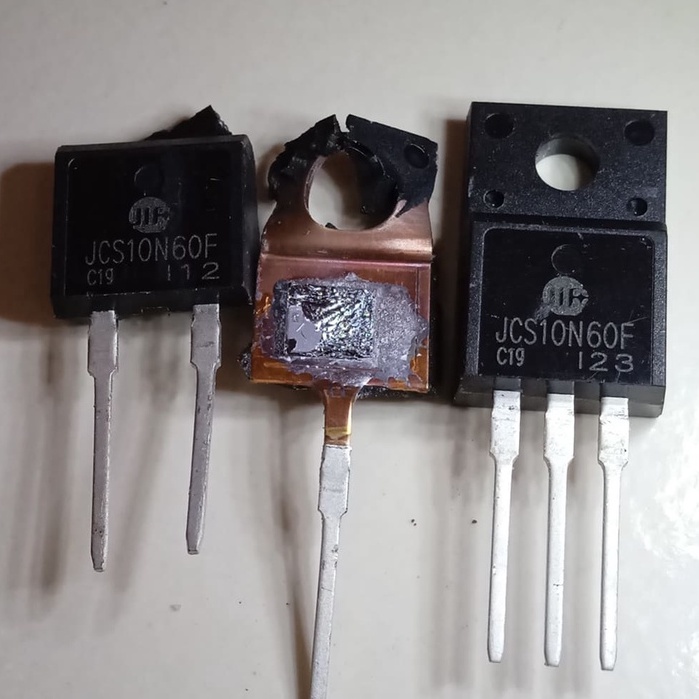 JCS10N60F N-Channel Fet 10A 600V ยี่ห้อ JILIN SINO | Shopee Thailand
