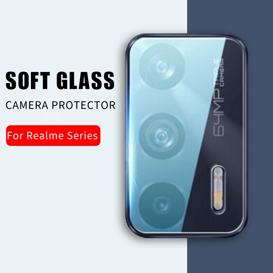 ฟิล์มกระจกนิรภัยกันรอยกล้อง สําหรับ Realme 9 8 7 5 6 9i 8i 7i 6i 5i 3 Pro C2 C3 C11 C12 C21Y ...