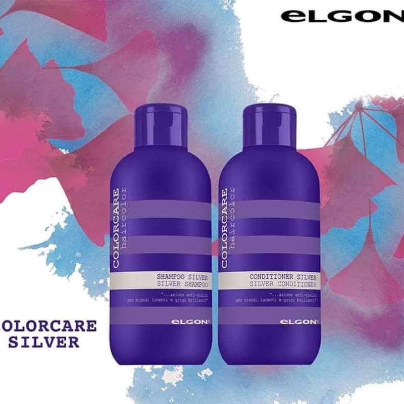 รีวิว Elgon Silver Shampoo And Conditioner For Anti Yellow แชมพูเม็ดสี ...