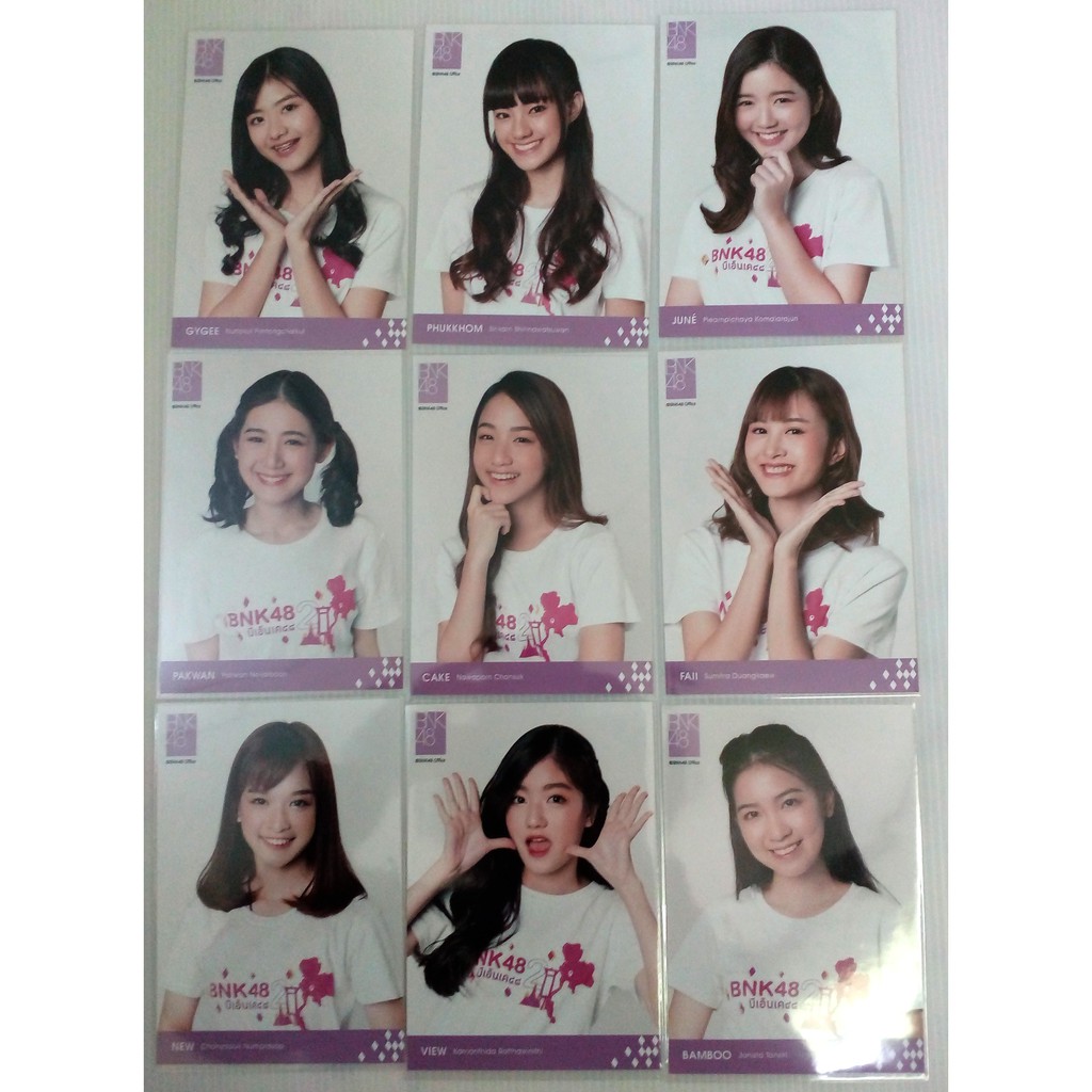 BNK48 Photo set รุ่น 2 The Debut Gen 2 ใบเดี่ยว | Shopee Thailand