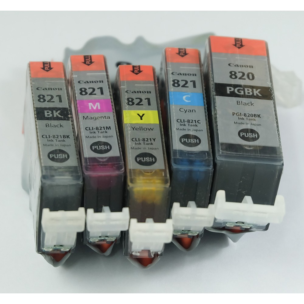 ตลับหมึกอิงค์เจ็ต ของแท้ Canon 821 + Canon 820 รวม 5 ตลับ | Shopee Thailand
