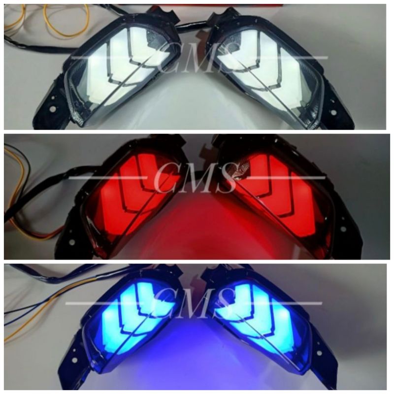 ไฟเลี้ยววิ่ง Yamaha all new nmax 155 pnp Front sen Lamp new nmax ...