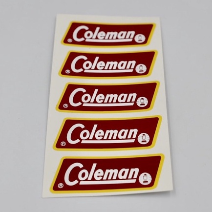 Coleman Lantern & Stove Scotchcal Stickers Decals นำเข้าจาก USA ...