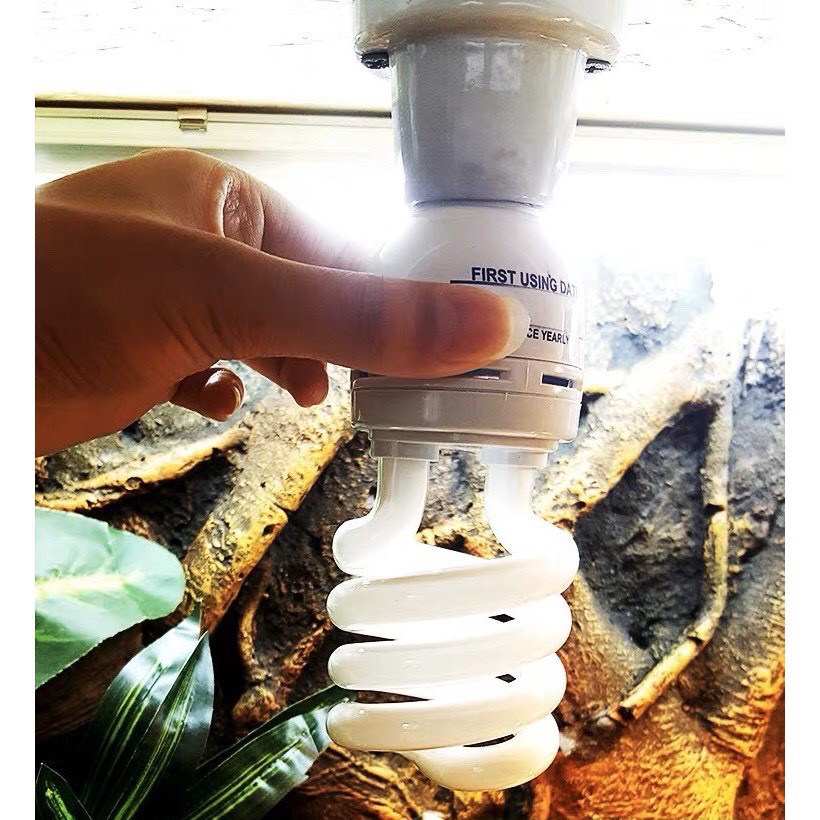 REBTI UVB 26W หลอดไฟ UVB 5.0 10.0 HO 26วัตต์ ความเข้มข้นของUVBสูง เท่าๆ ...