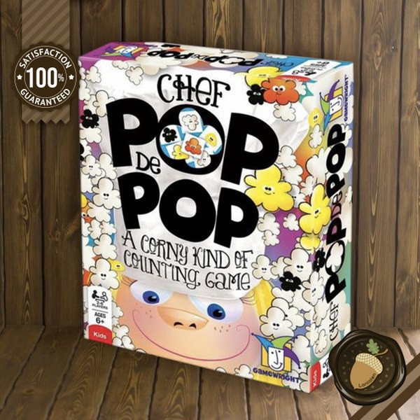 Chef Pop de Pop บอร์ดเกม คู่มือภาษาอังกฤษ (Boardgame บอร์ดเกม การ์ดเกม ...