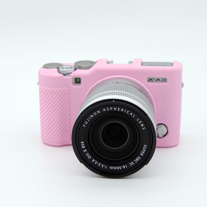 เคสกันกระเเทก SILICONE CASE FUJI XA2,XA1,XM1 (PINK) (0876) | Shopee ...