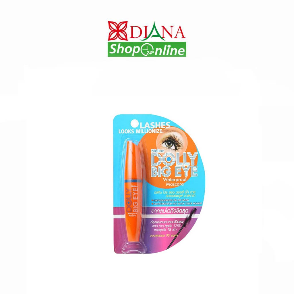 MISTINE DOLLY BIG EYE WATERPROOF MASCARA | Shopee Thailand