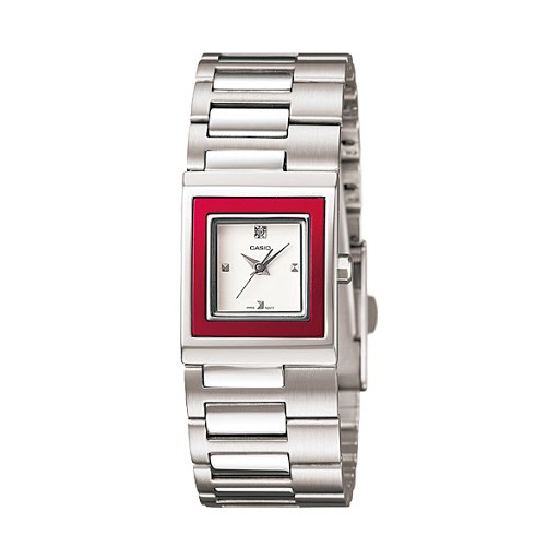 นาฬิกาข้อมือผู้หญิง Casio LTP-1317D-4C Silver Stainless-Steel Quartz ...