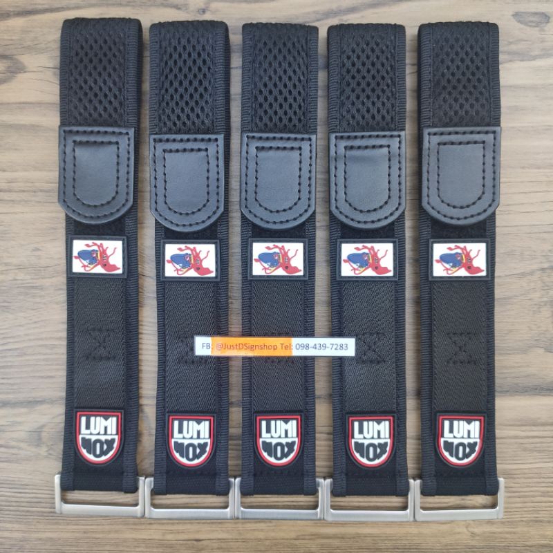 Luminox Velcro Strap สายตีนตุ๊กแก "ลายปลาหมึก" ของแท้ มือ1 | Shopee ...