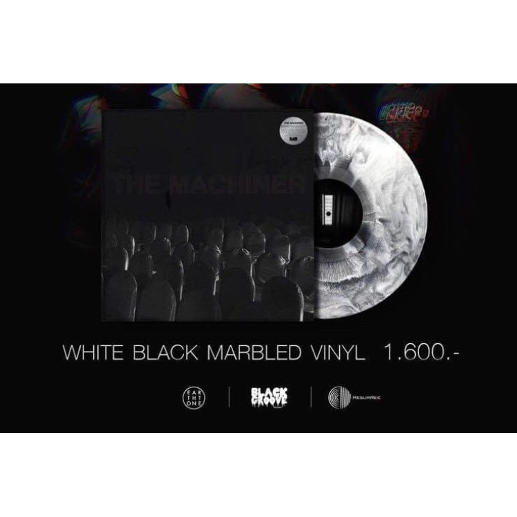 แผ่นเสียง color vinyl อัลบั้ม The Machiner (2020) | Shopee Thailand