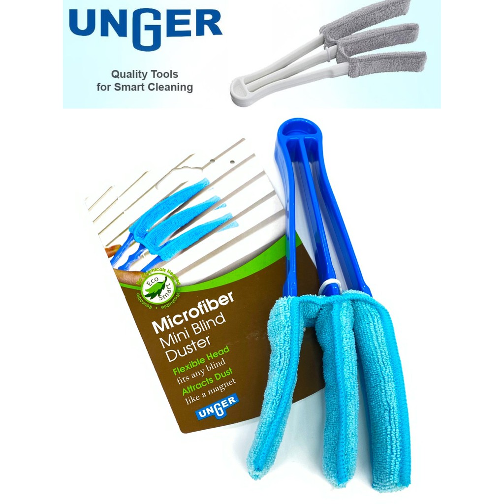 Unger Microfiber mini blind duster แปรงนาโนปัดฝุ่น 3 ชั้น | Shopee Thailand