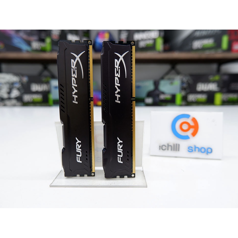 RAM (แรม) KINGSTON HYPER X FURY DDR3 8GB (4X2) 1600MHZ P10945 | Shopee ...