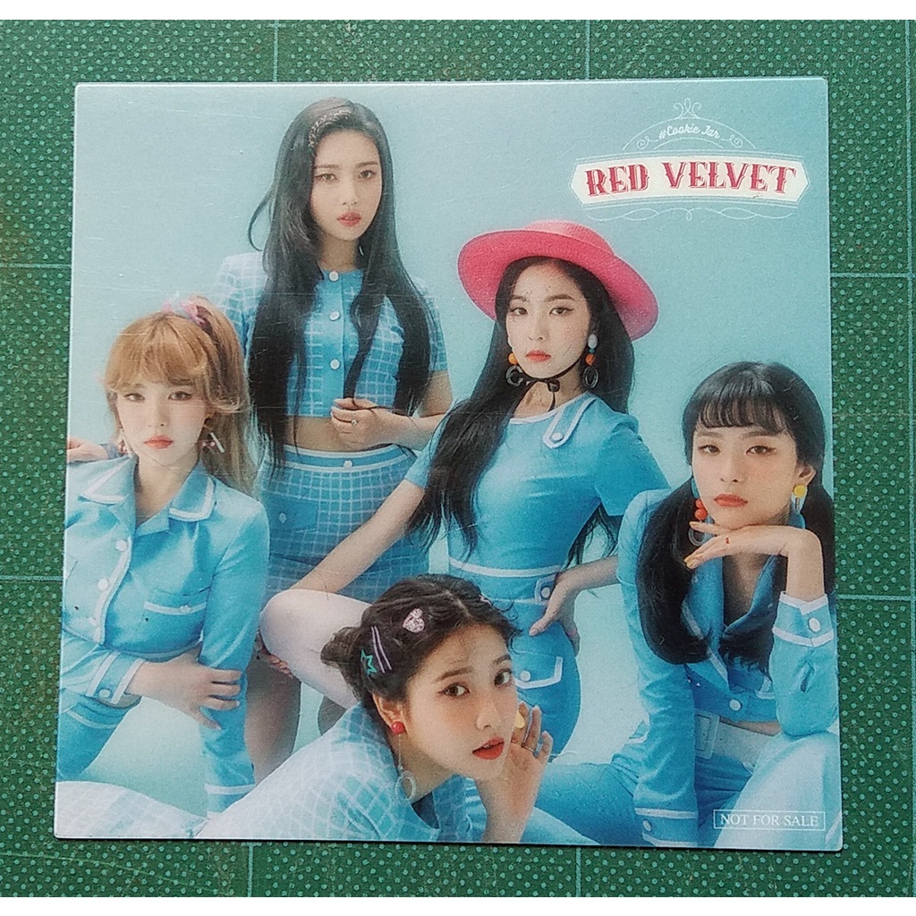 การ์ด Mega Jacket ของแถมรอบพรี จาก อัลบั้ม ญี่ปุ่น Red Velvet #Cookie ...