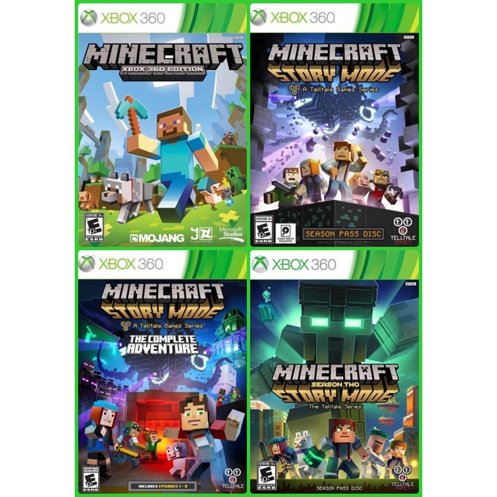 Minecraft มายคราฟ แผ่นเกม xbox 360 สำหลับเครื่องแปลง RGH/JTAC LT2.0 LT3 ...