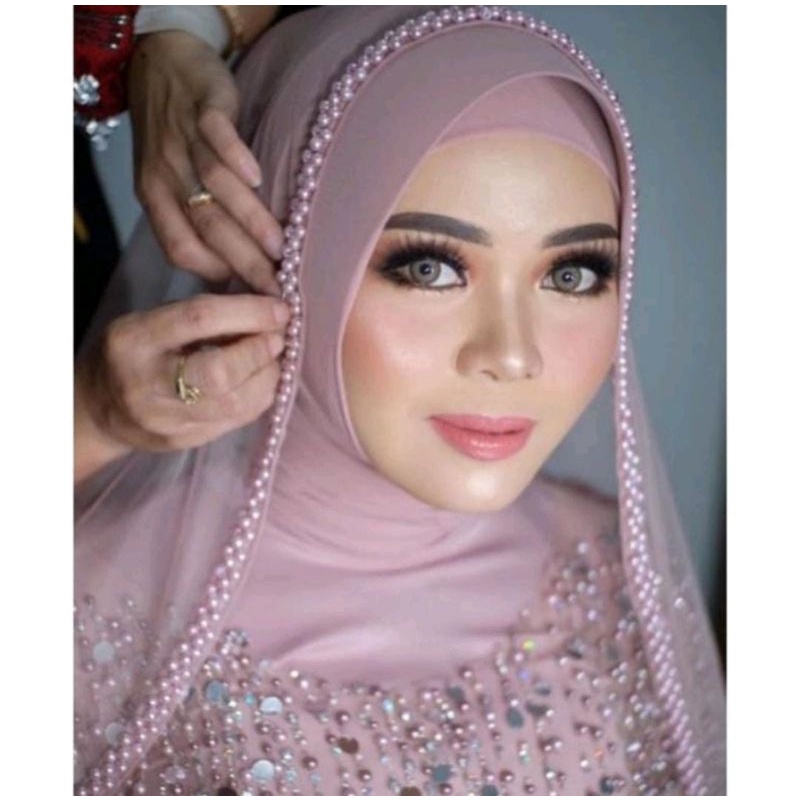 Slayer bride Veil/bridal Veil/นอกเจ้าสาว Hijab/ผ้าคลุมหน้าเจ้าสาว ...