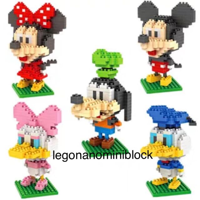 Legonano เลโก้ นาโน lego nano nanoblock disney set5กล่อง | Shopee Thailand