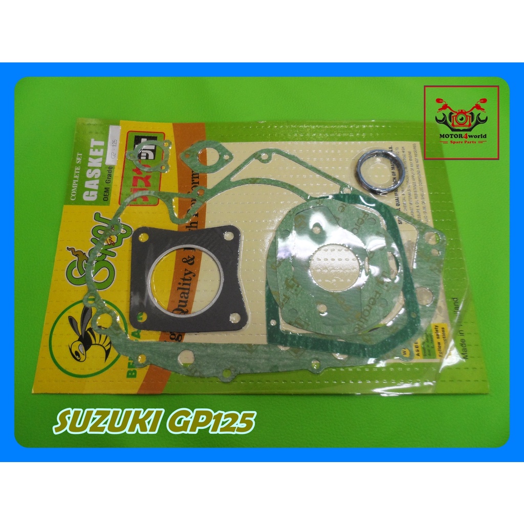 ENGINE GASKET COMPLETE SET Fit For SUZUKI GP125 // ปะเก็นเครื่อง "ตราผึ้ง" ชุดใหญ่ | Shopee Thailand