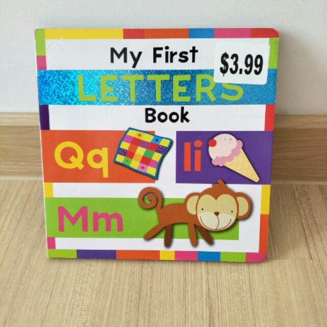 My First Letters ABC หนังสือภาษาอังกฤษ | Shopee Thailand
