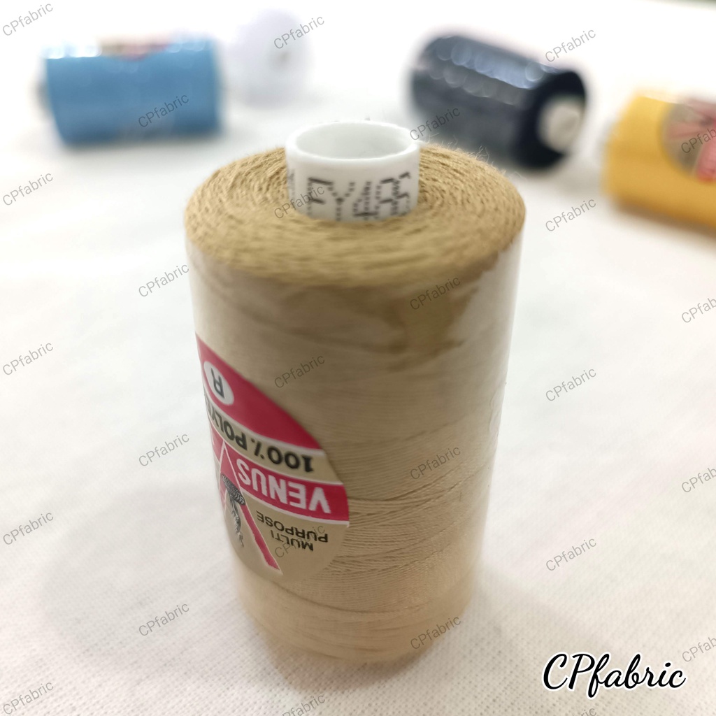 ด้ายยีนส์ (Jeans Thread) ตรา VENUS เบอร์ P30/3 ความยาว400m | Shopee ...
